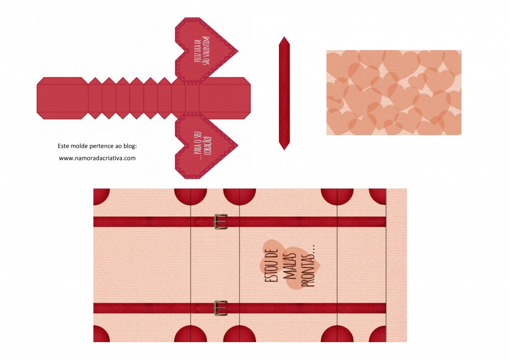 DIY Valentine’s Day: Caixinha – De malas prontas | Namorada Criativa ...