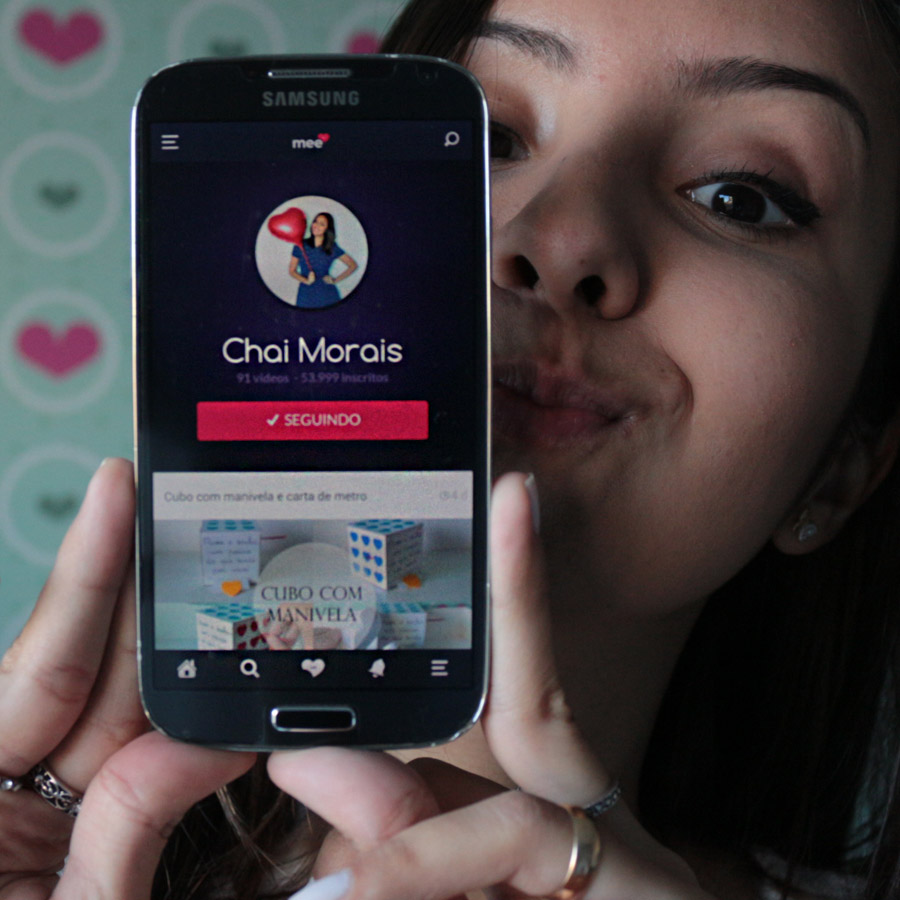 [Mee App] Vem “mee” seguir! | Namorada Criativa - Por Chaiene Morais